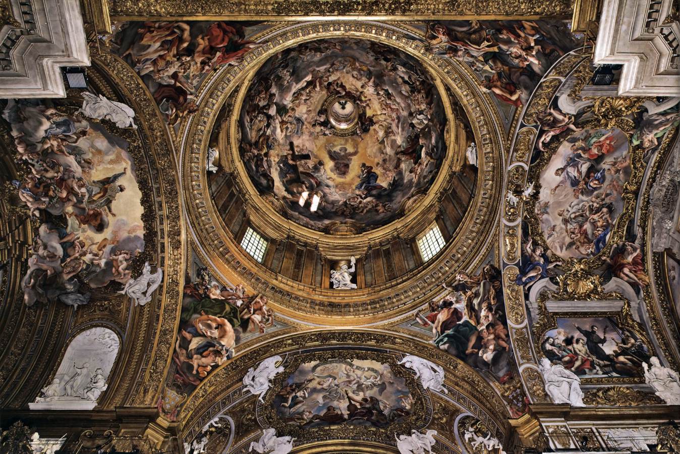 Baroque painter Giovanni Battista Gaulli, known as il Baciccio, was ...