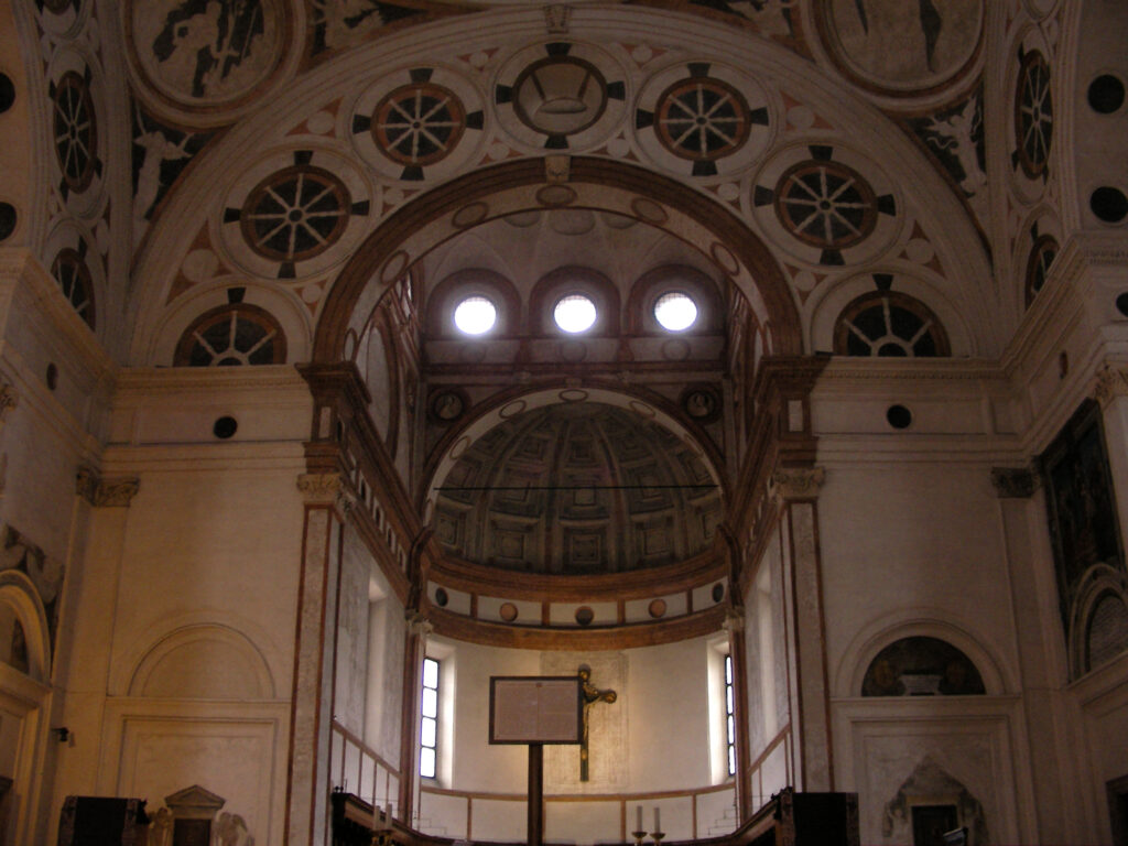 Work on the tribune of Santa Maria delle Grazie in Milan began on 29 ...