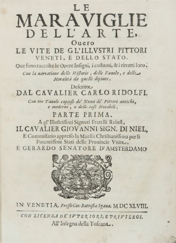 Italian author, artist, and collector Carlo Ridolfi was born on 1 April ...