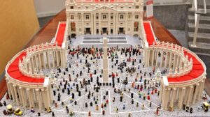 guardian : Priest creates St Peter’s basilica out of 500,000 Legos for ...