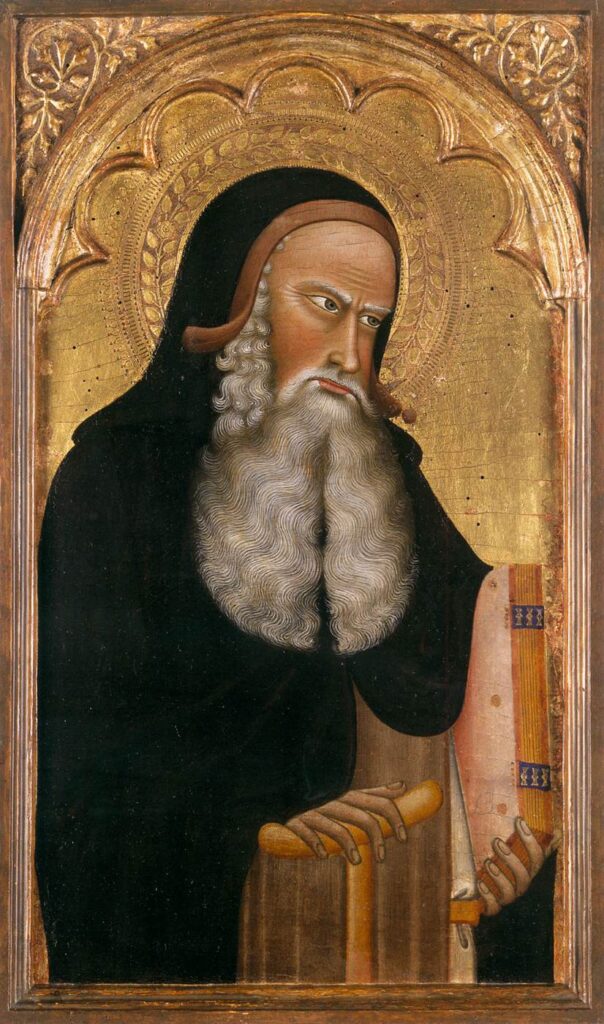 17 January is the feast day of St. Anthony Abbot, who is revered as the ...