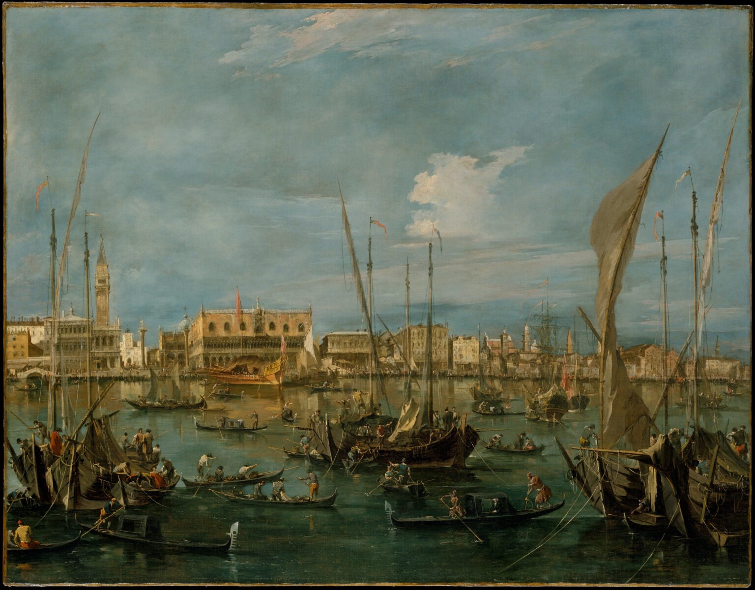Veduta painter Francesco Guardi was born on 5 October 1712 in Venice ...